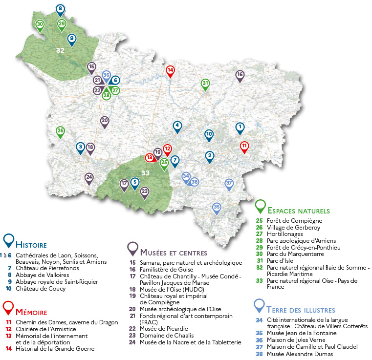 Découvrir le territoire | Académie d'Amiens
